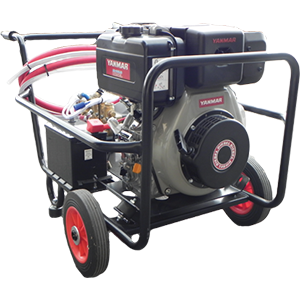Diesel Power Washer - 10 HP DIESEL c/w Interpump Pump